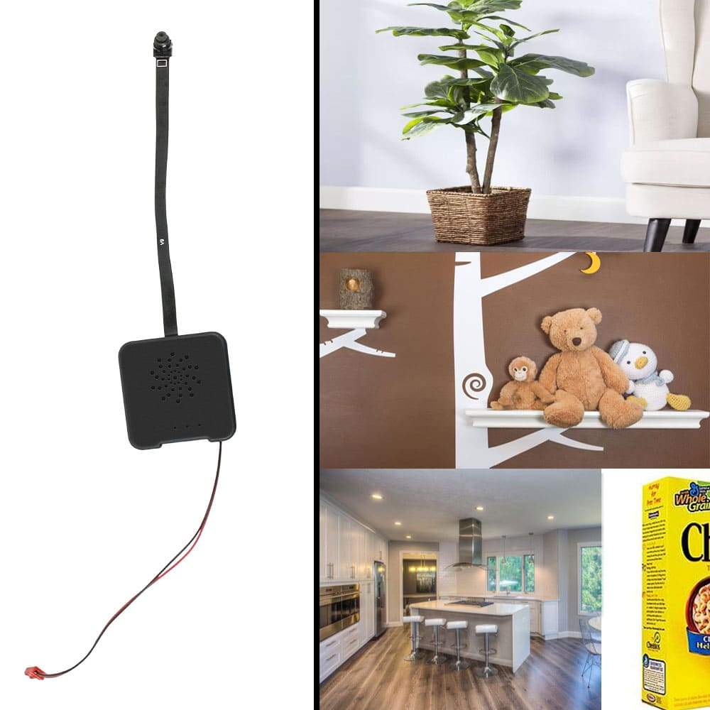 WiFi LED Lamp Motion Activated Spy Camera | Nanny Camera - SSS Corp.